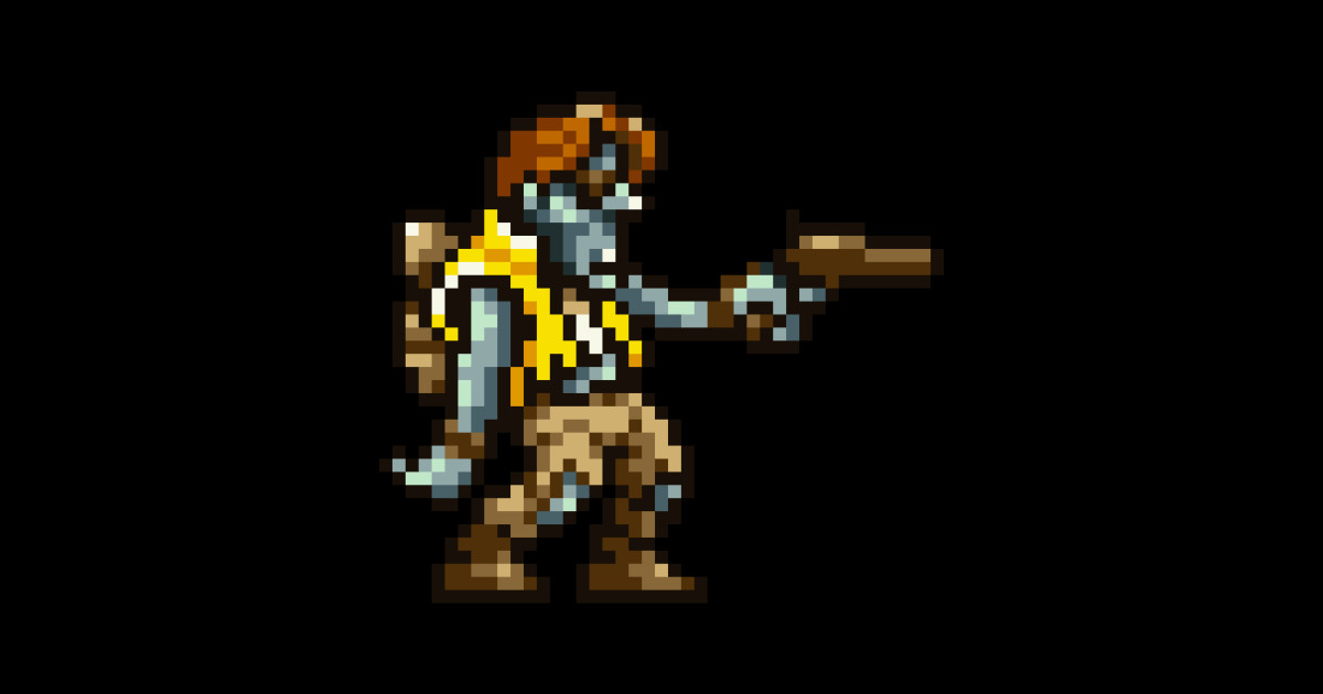 Tarma Roving Zombie - Metal Slug - Sticker | TeePublic