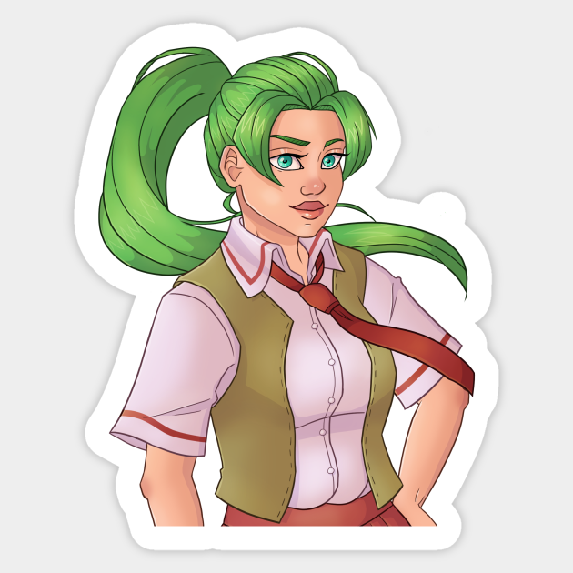 Sonozaki Mion - Anime - Sticker | TeePublic