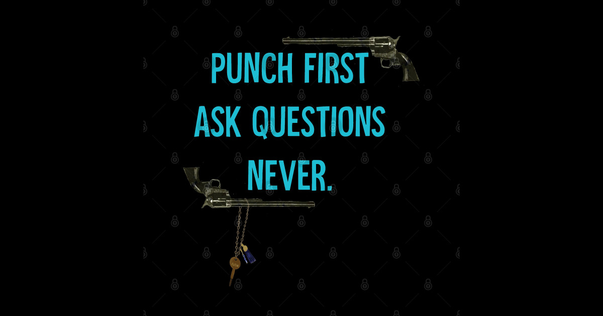 Wynonna Earp - Punch First Ask Questions Later - Wynonna Earp - Sticker ...