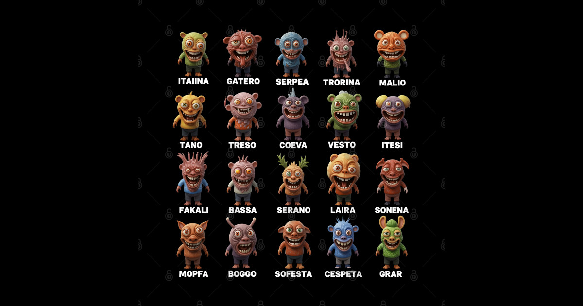 Italian Brainrot AI Animal Characters | Weird Gen Z Humor Art - Ai ...