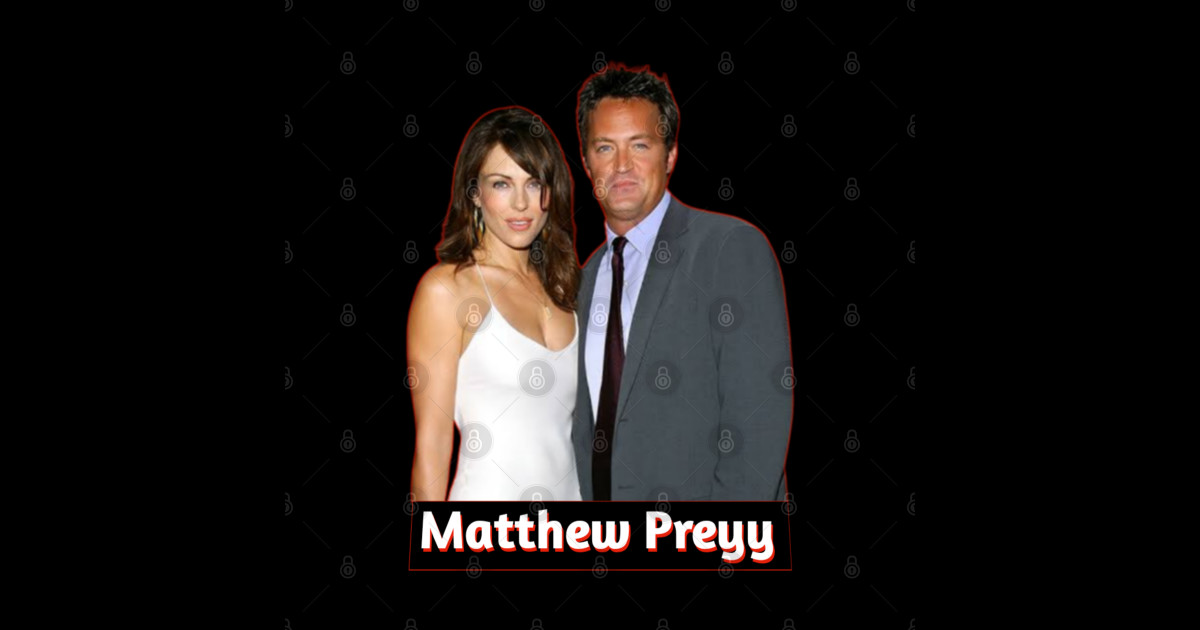 Matthew Preyy Love - Matthew Perry - Sticker | TeePublic