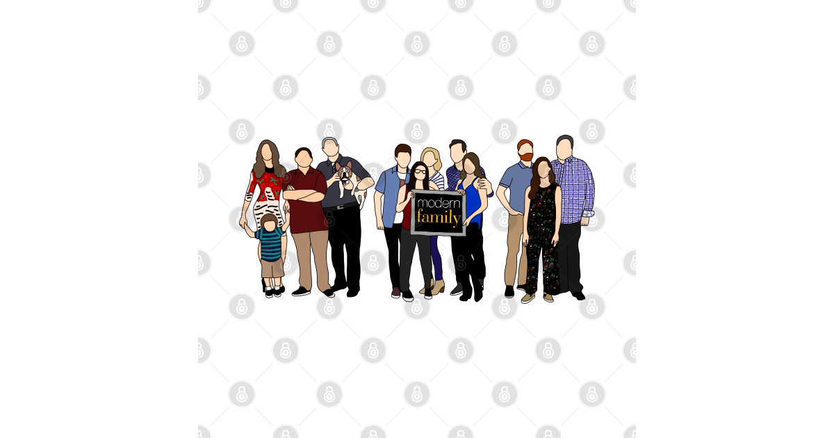 Modern family - Modern Family - T-Shirt | TeePublic