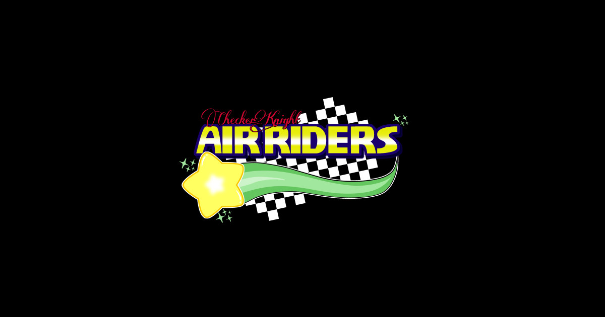Checker Knight Air Riders - Kirby - Sticker | TeePublic