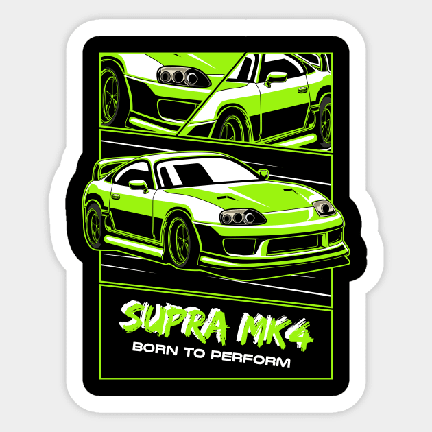 MK4 Lover - Supra Mk4 - Sticker | TeePublic