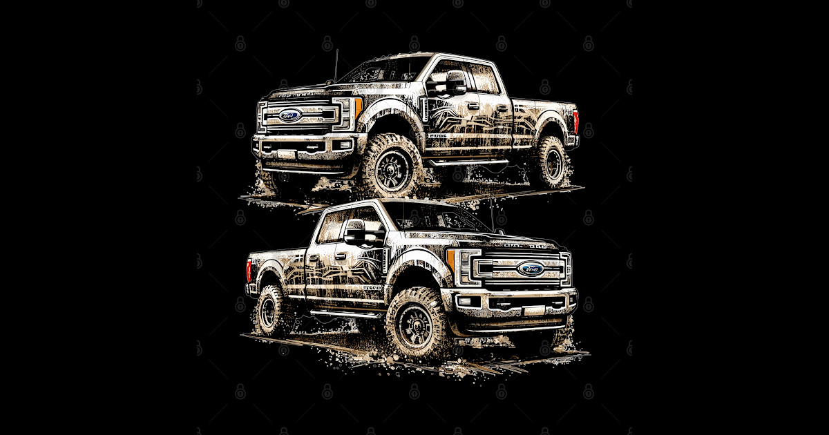 Ford F250 - Ford F250 - Sticker | TeePublic