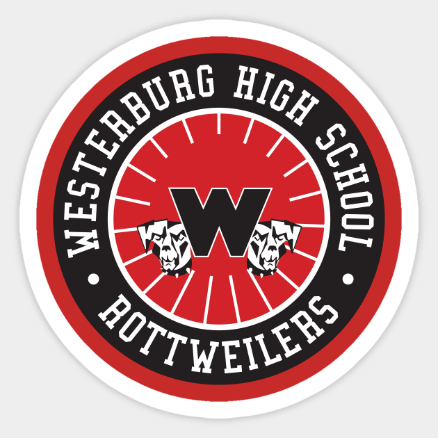 Westerburg High School - Heathers - Sticker | TeePublic
