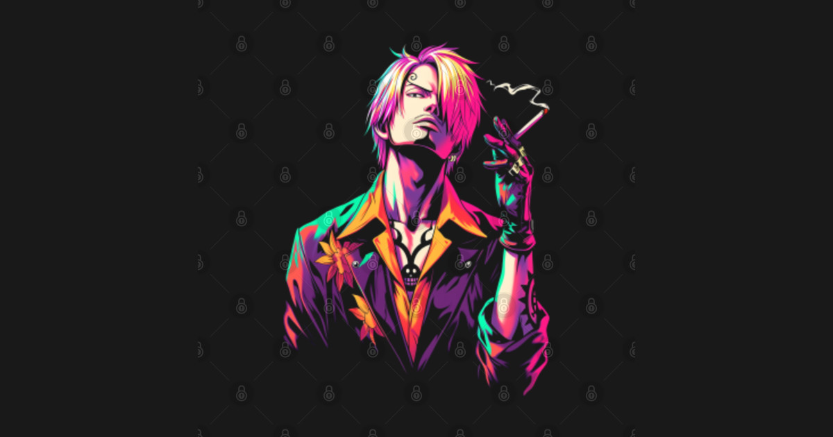 sanji - one piece - One Piece - T-Shirt | TeePublic