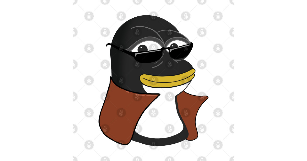 Humor Tux Penguin meme - Linux - T-Shirt | TeePublic