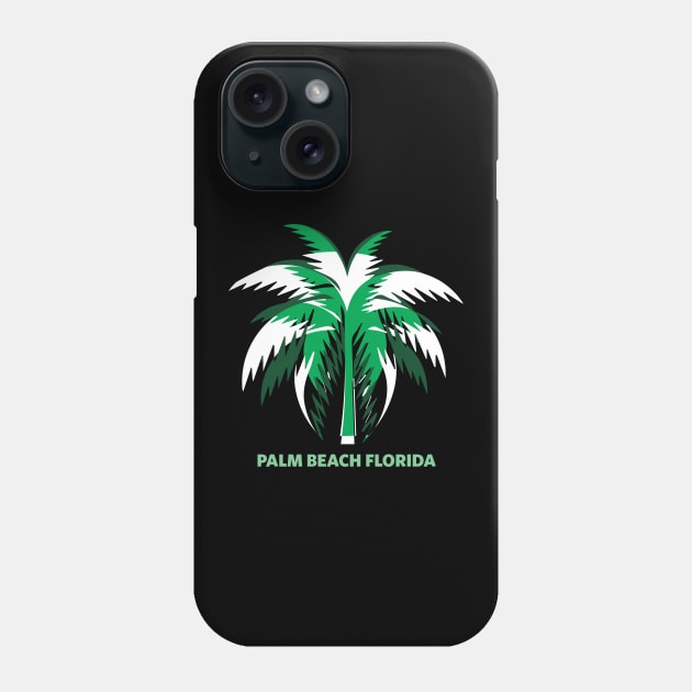 Palm beach Florida - Palm - Phone Case | TeePublic