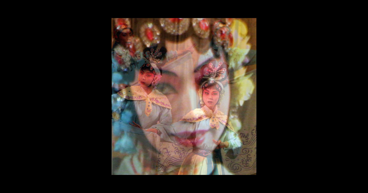 Three`s a crowd at the Peking Opera - Beijing - Sticker | TeePublic