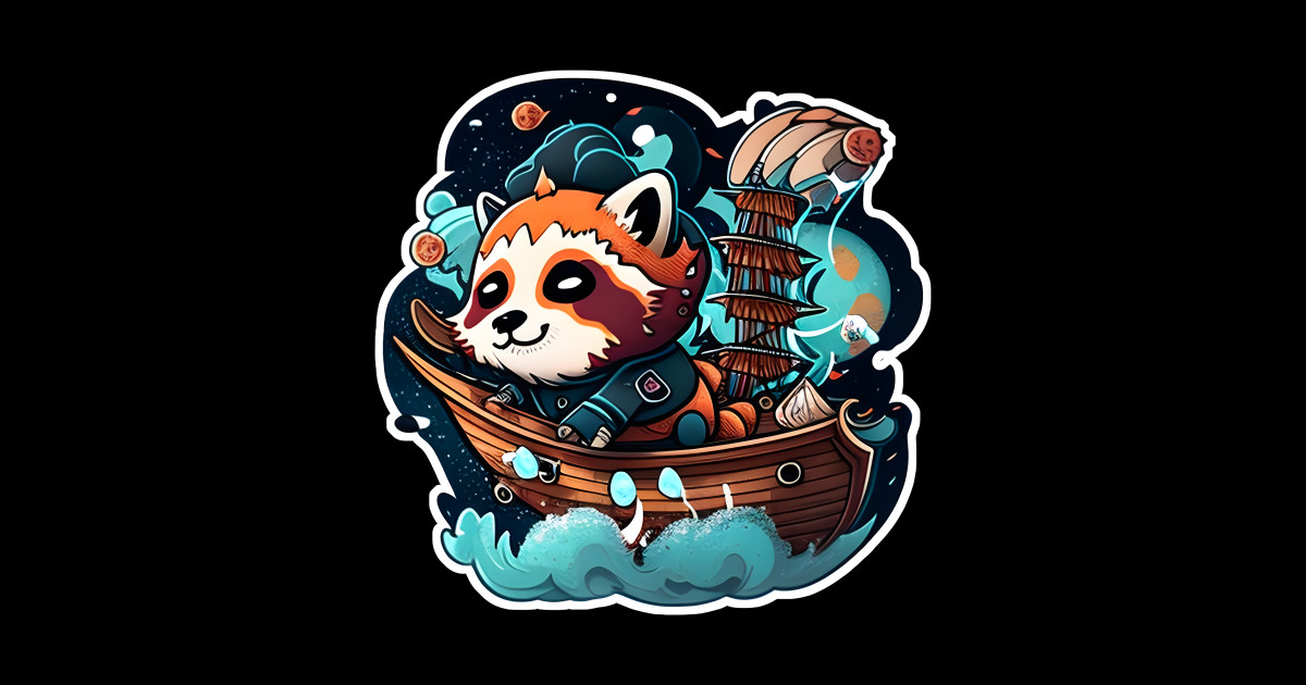 Red Panda Dave but he's a boat Captain in search of Treasure planet ...