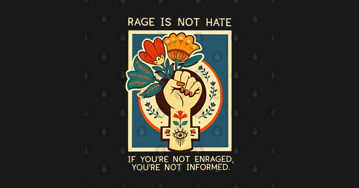 Rage Is Not Hate If You're Not Enraged, You're Not Informed - American ...