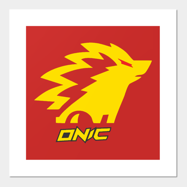 Onic Esport Logo Team - Mobile - Posters and Art Prints | TeePublic