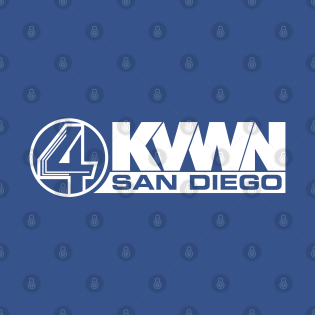 KVWN 4 San Diego - Anchorman - T-Shirt | TeePublic