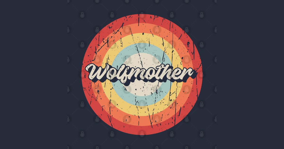 circle vintage - wolfmother - Wolfmother - T-Shirt | TeePublic