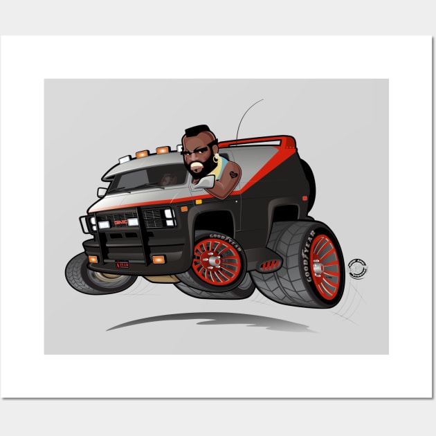 A Team Van - A Team Van - Posters and Art Prints | TeePublic