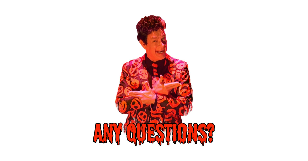 David S. Pumpkins - Any Questions? II - David Pumpkins - T-Shirt ...