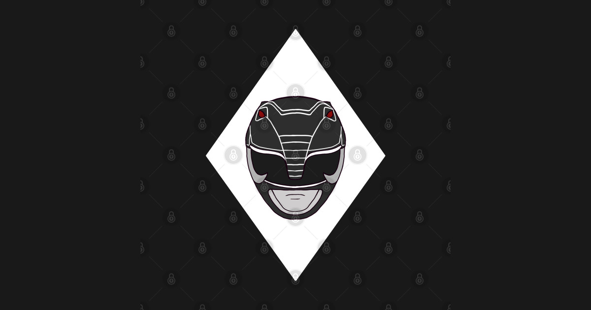 Power ranger black ranger - Power Rangers - T-Shirt | TeePublic