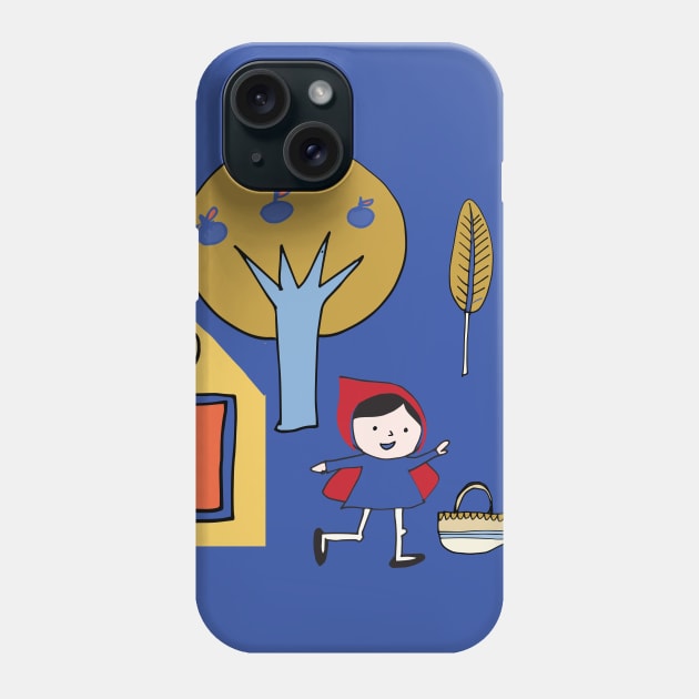 Little Red Hood - Woodland - Phone Case | TeePublic