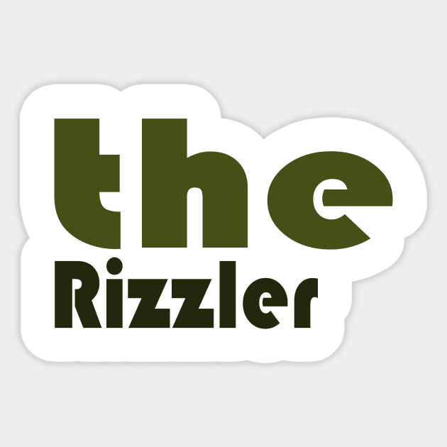 the rizzler tiktok genz viral design funny - Gen Z - Sticker | TeePublic