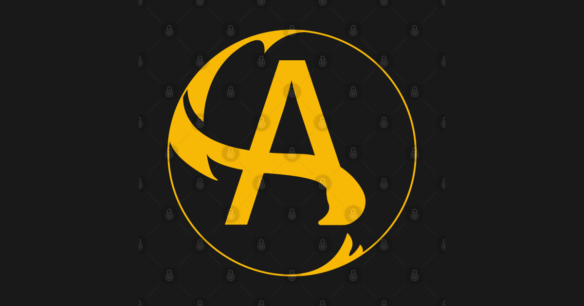 Alpha circle logo - Alpha - T-Shirt | TeePublic