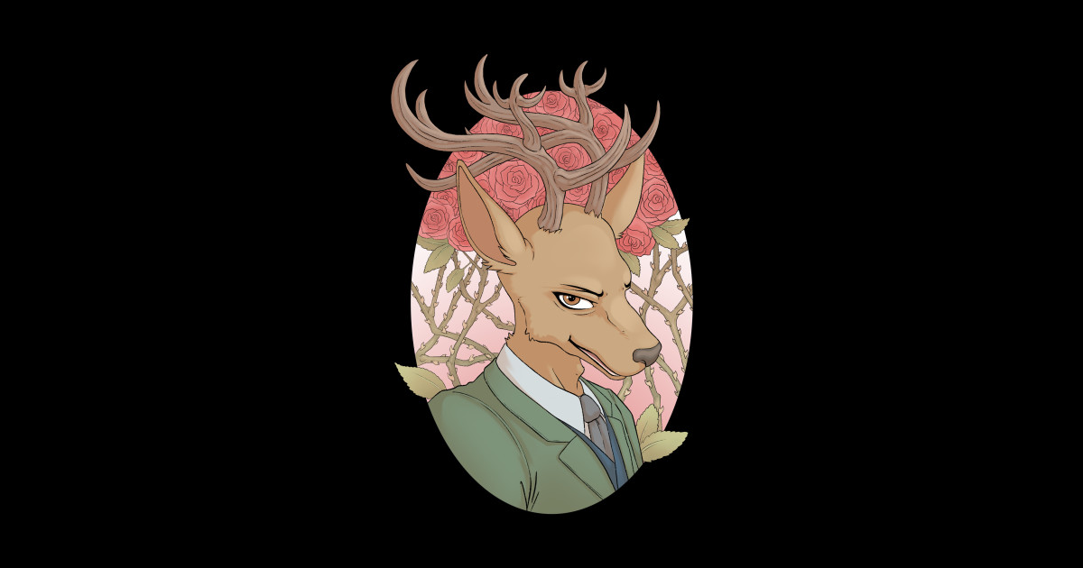 Elegant Deer - Beastars - Sticker | TeePublic
