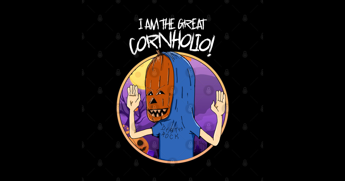 Halloween Cornholio - Cornholio - Sticker | TeePublic