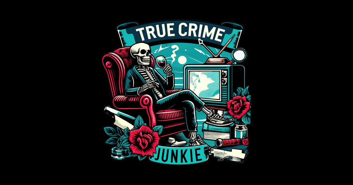 True Crime Junkie Funny Murderino Crime Lover - True Crime Junkie ...