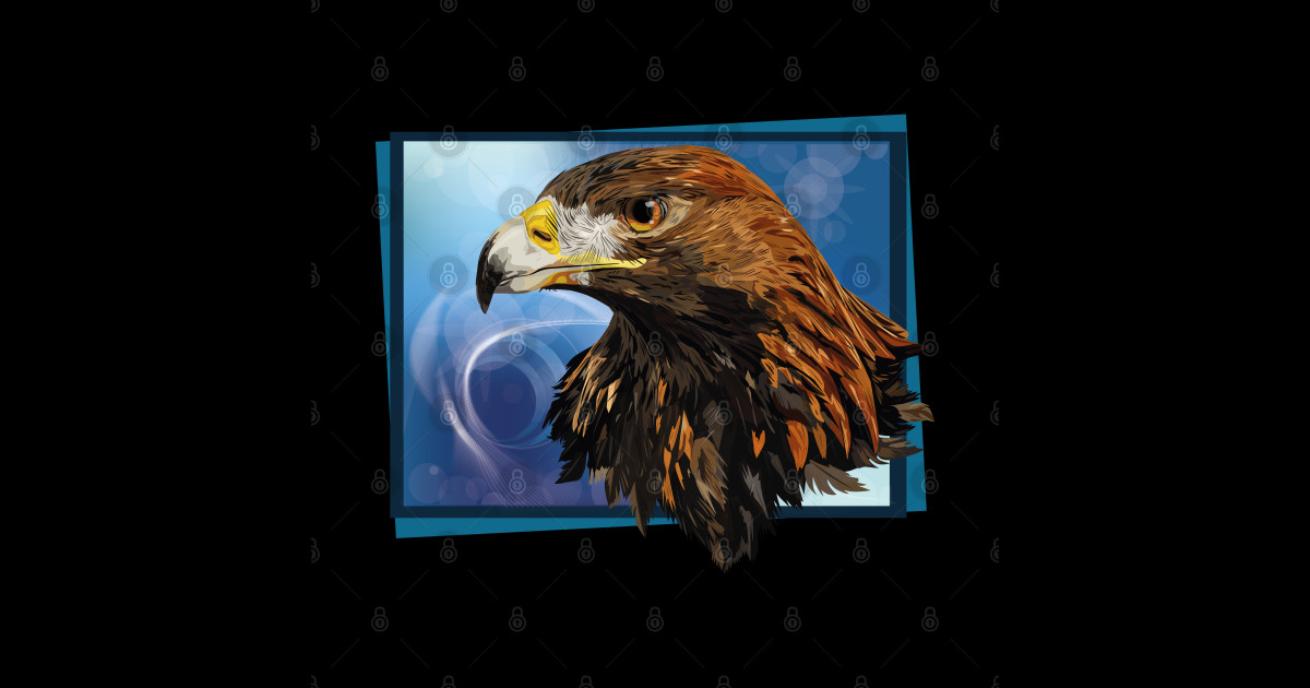 Golden Eagle - Aquila Chrysaetos - Sticker | TeePublic