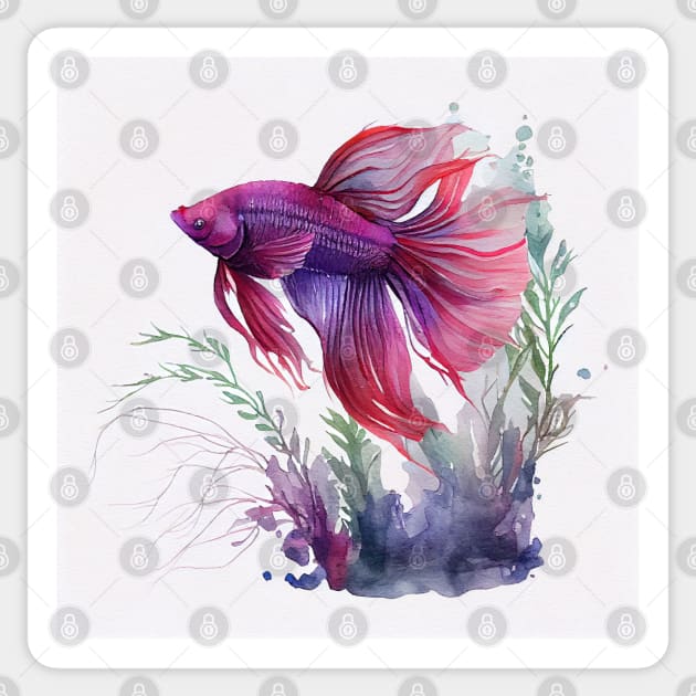 purplebetta fish