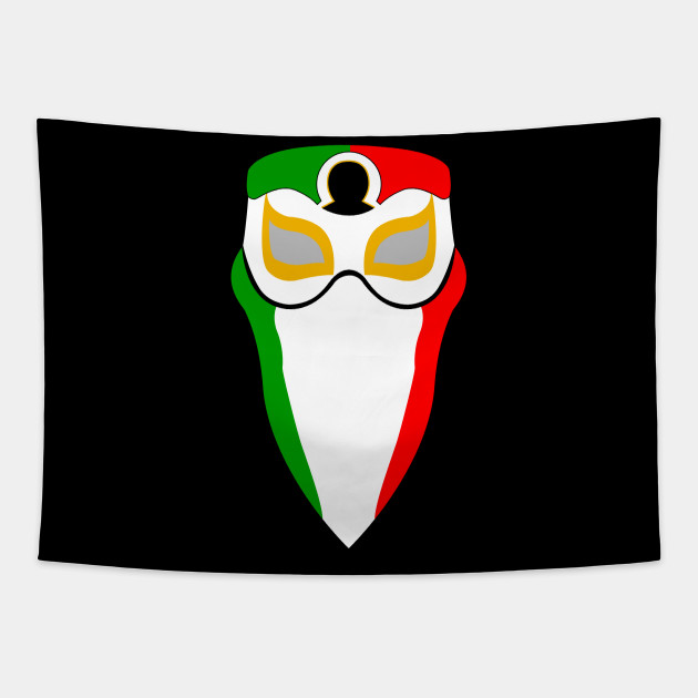 Bandido Mask - Pro Wrestling - Tapestry | TeePublic