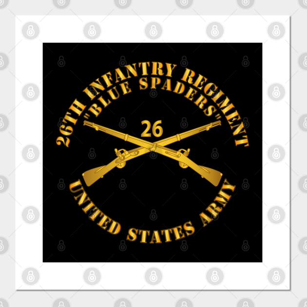 26th Infantry Regiment - Blue Spaders w Infantry Br X 300 - 26th ...