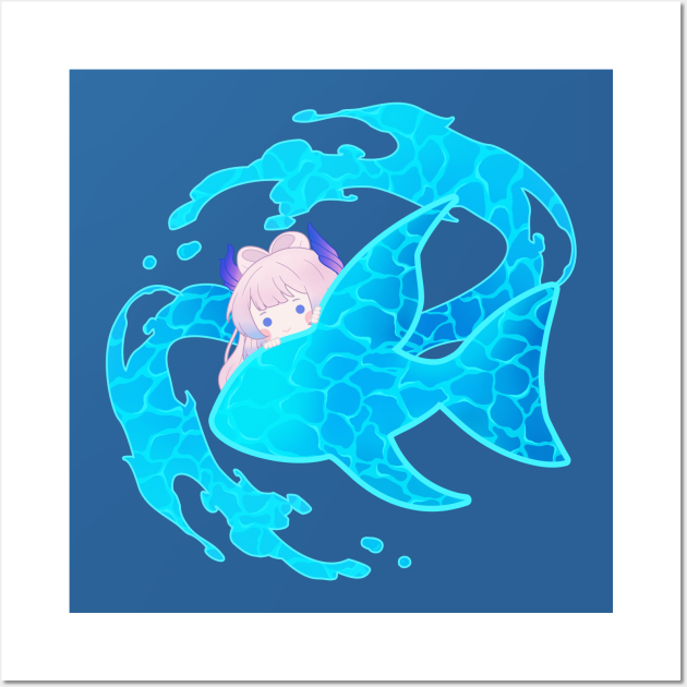 Genshin Impact - Sangonomiya Kokomi Fish - Genshin Impact Kokomi ...