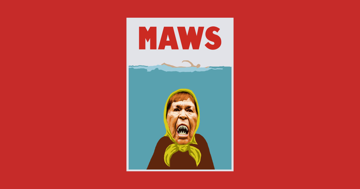 Spoof Movie Poster - Jaws Parody - T-Shirt | TeePublic