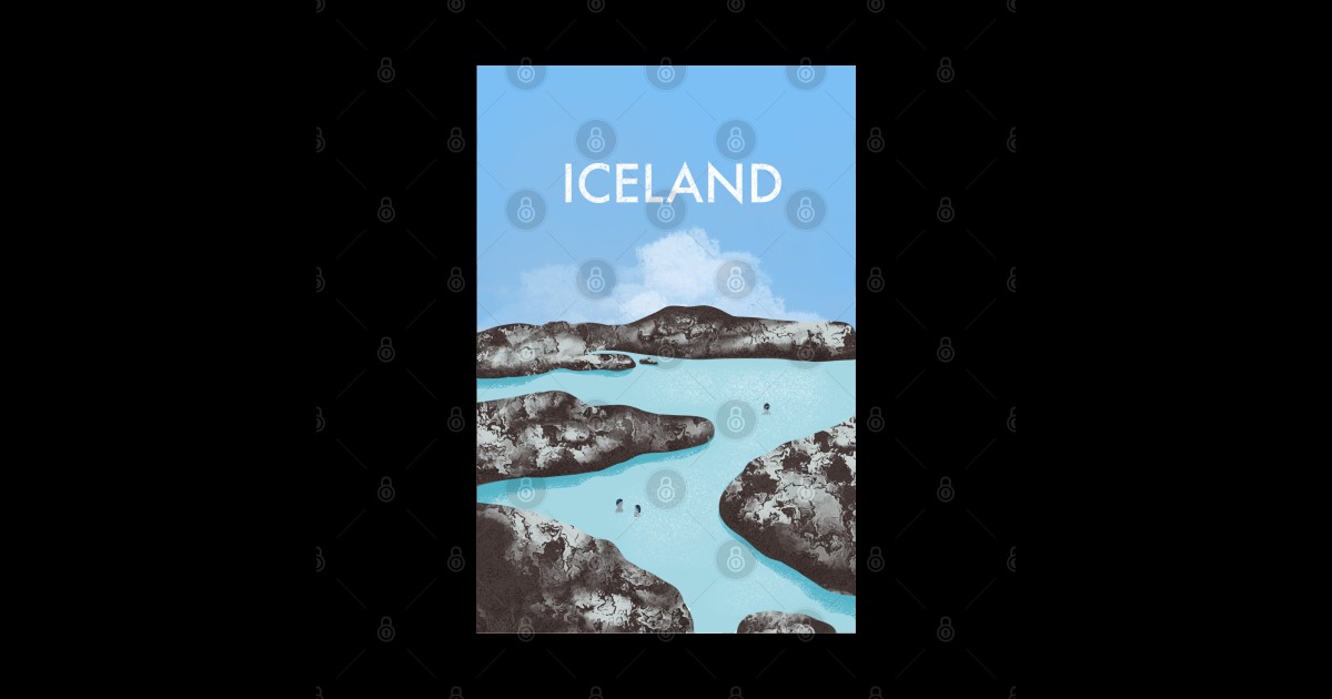 Iceland - Iceland - Sticker | TeePublic
