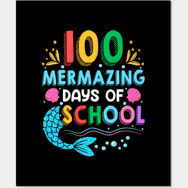 100 mermazing days of School 100 days of school Gift For Boy Girl Kids ...