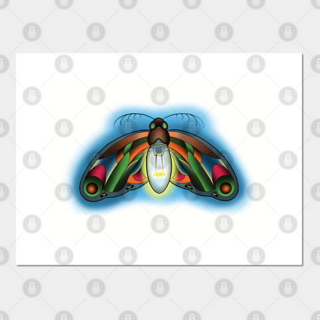 Lightning bug - Lightning Bug - Posters and Art Prints | TeePublic