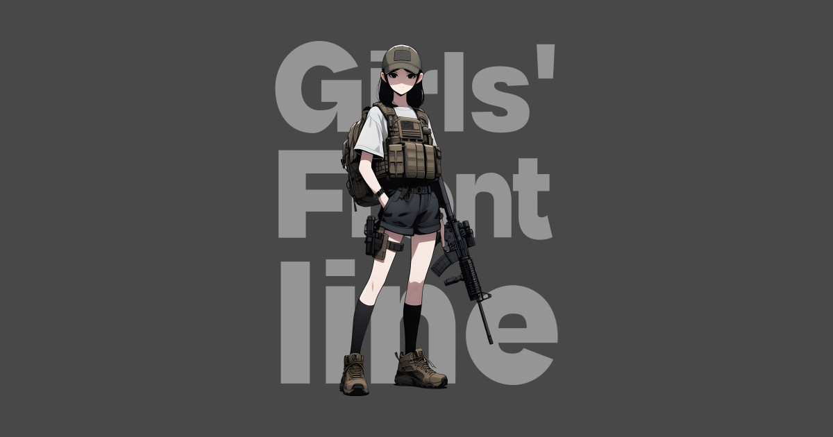 Girls' Frontline Tactical Chic Tee: Where Strength Meets Style - Tactical - T-Shirt | TeePublic