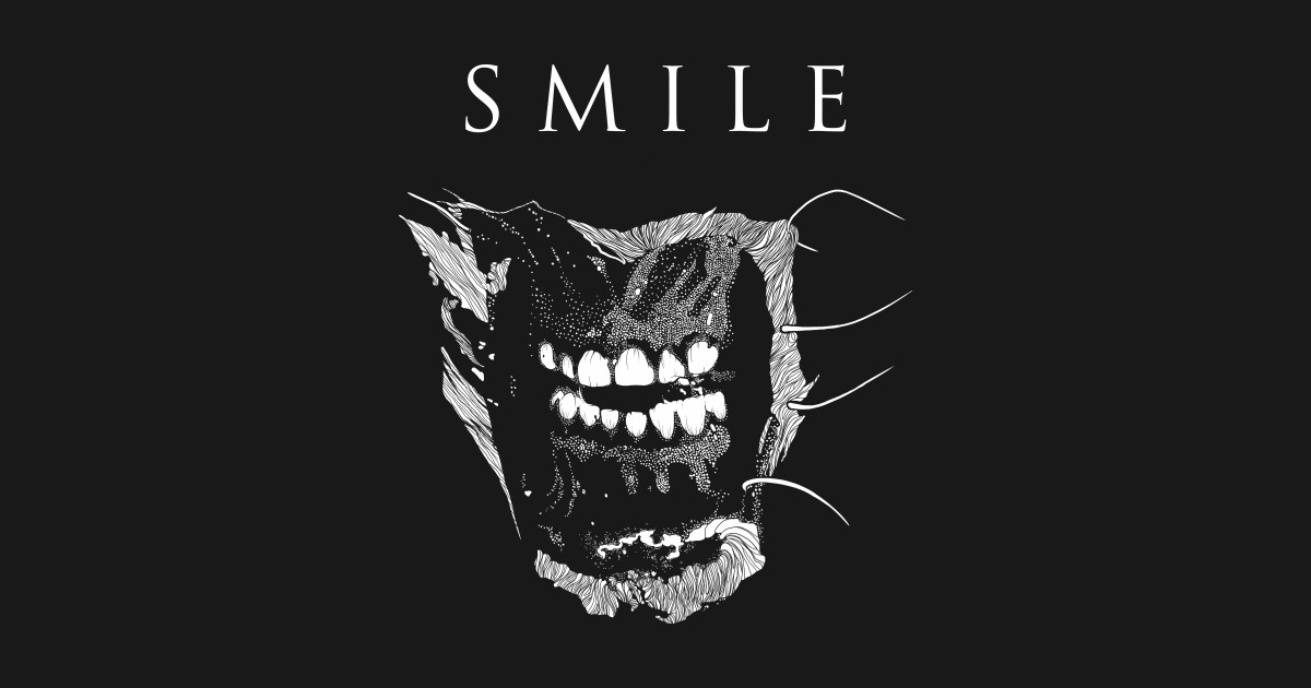 Chatterer- Smile - Stippled - T-Shirt | TeePublic
