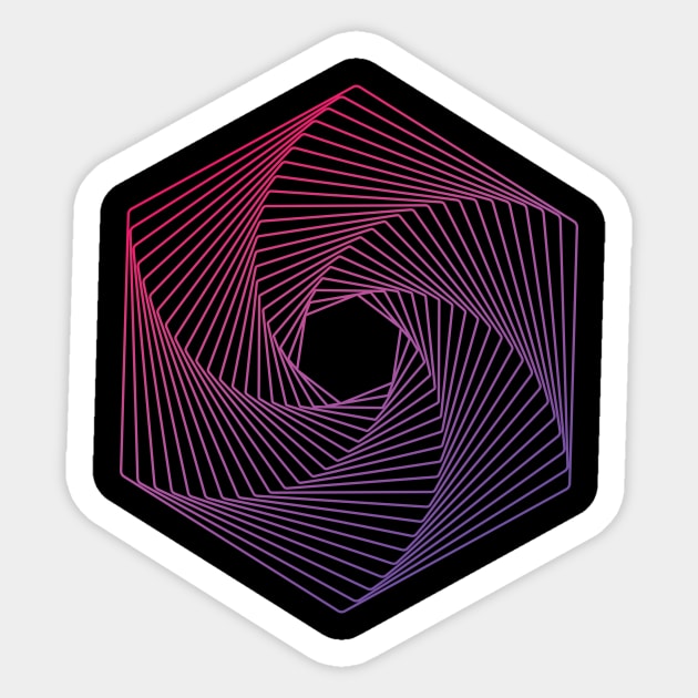 GEOMETRIC DESIGN - Geometric - Sticker | TeePublic