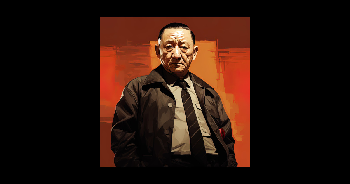 Deng Xiaoping - Art Nouveau - Sticker | TeePublic