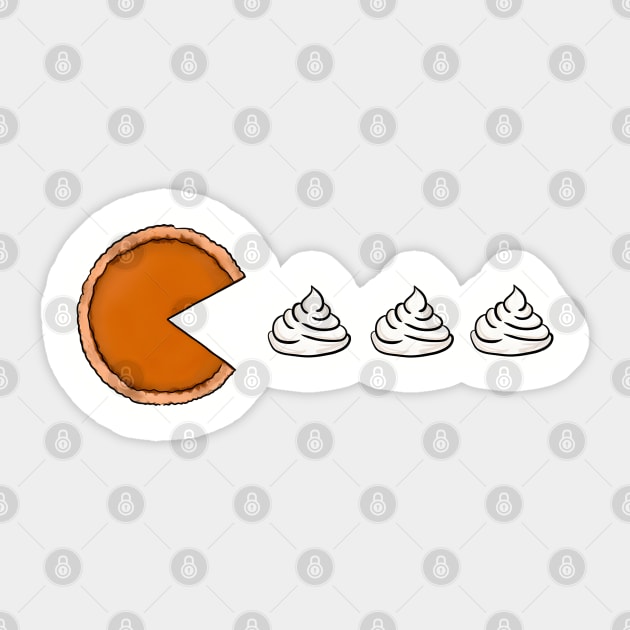 Pumpkin Pie Thanksgiving - Pumpkin Pie Thanksgiving - Sticker | TeePublic