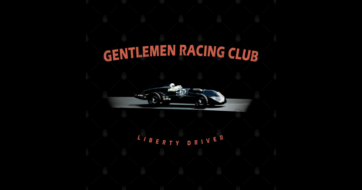 Gentlemen Racing Club - Classic Car - Sticker | TeePublic