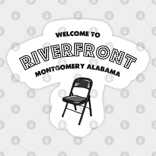 Riverfront Brawl, Montgomery Alabama - Riverfront Brawl - Sticker ...