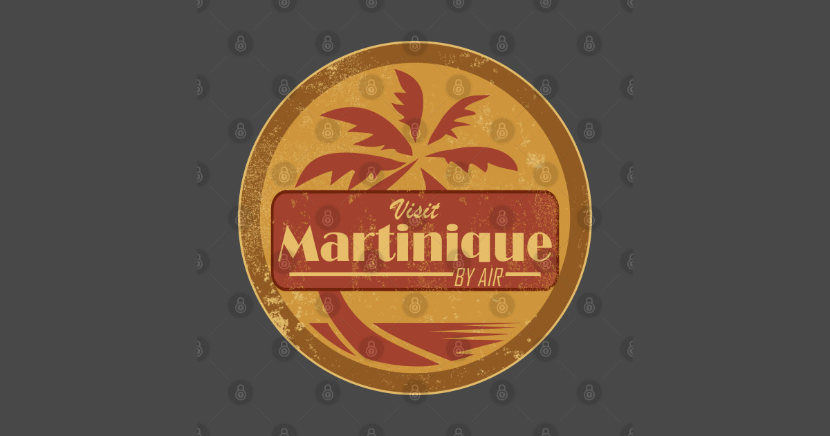 Martinique - Vintage Travel Gifts - T-Shirt | TeePublic