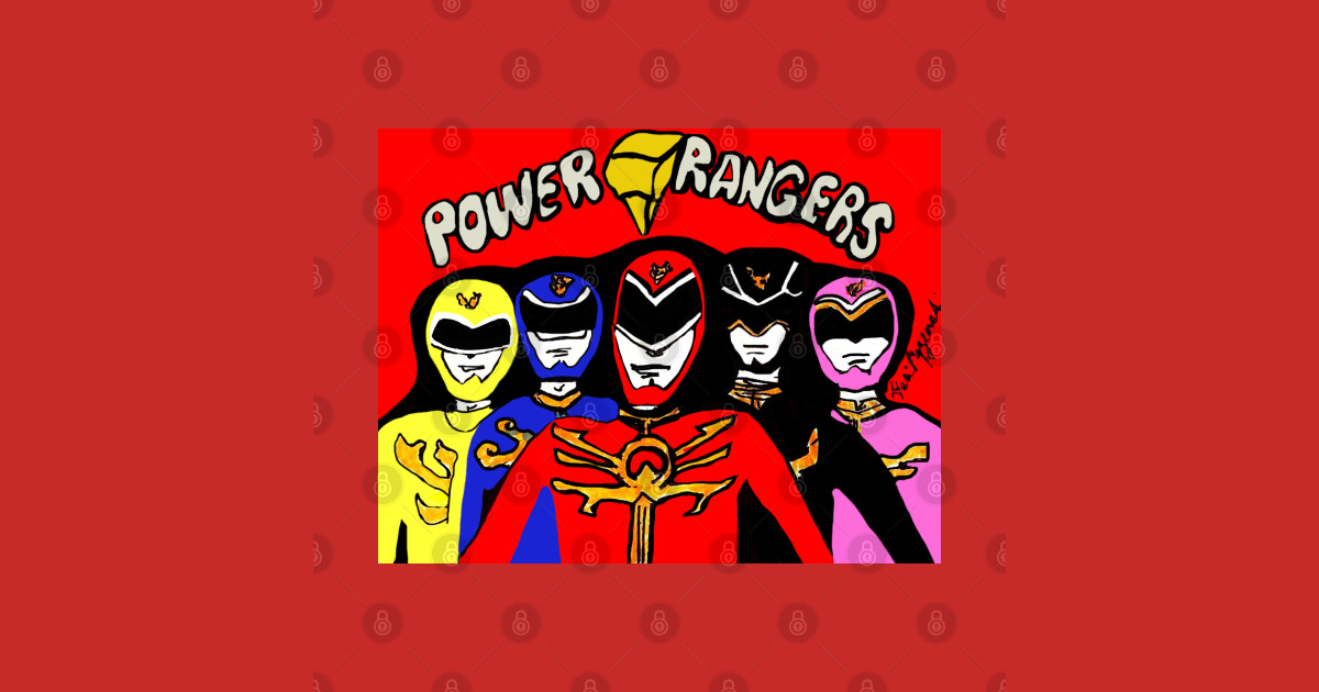 Power Rangers - Power Rangers - T-Shirt | TeePublic