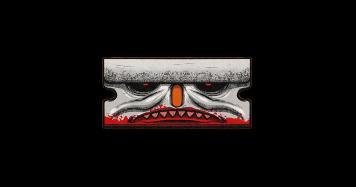 bloody razor - Bloody Razor - Sticker | TeePublic