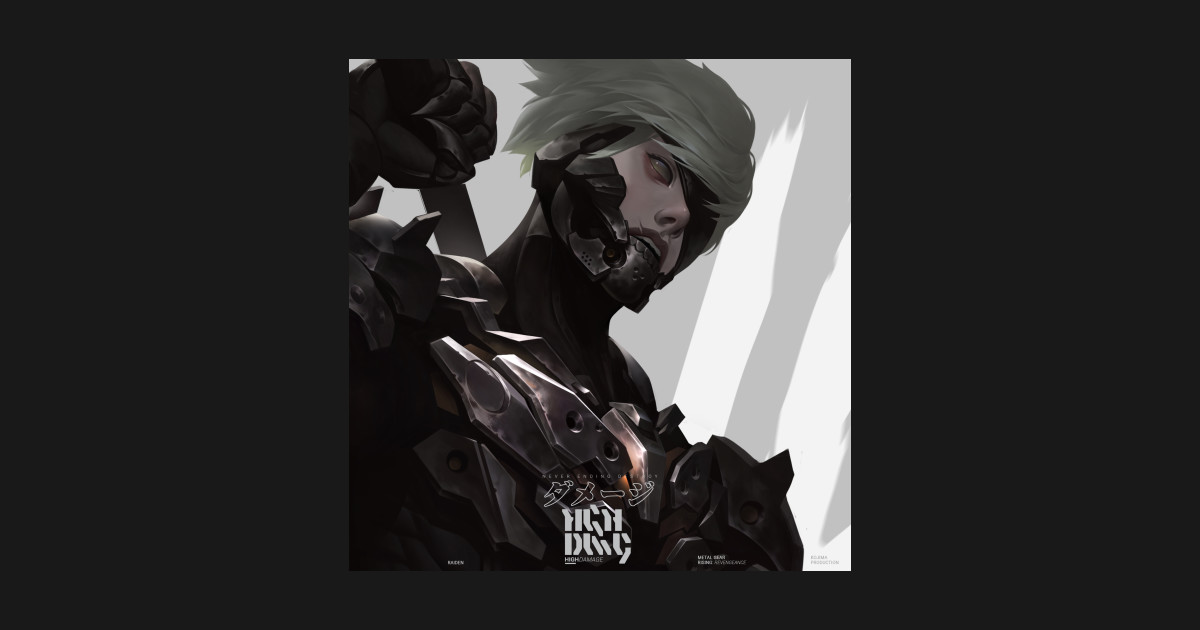 Raiden Metal Gear Solid - Raiden - T-Shirt | TeePublic