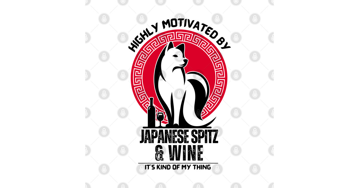 Japanese Spitz & Wine – My Self-Care Routine - Wine Pairing - T-Shirt ...