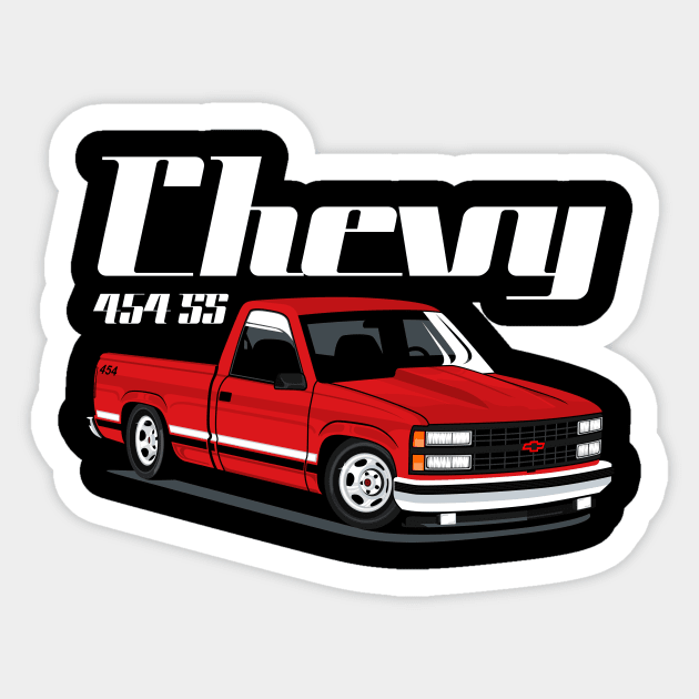 Chevy truck 454 SS - Chevy Ssr Pickup - Sticker | TeePublic